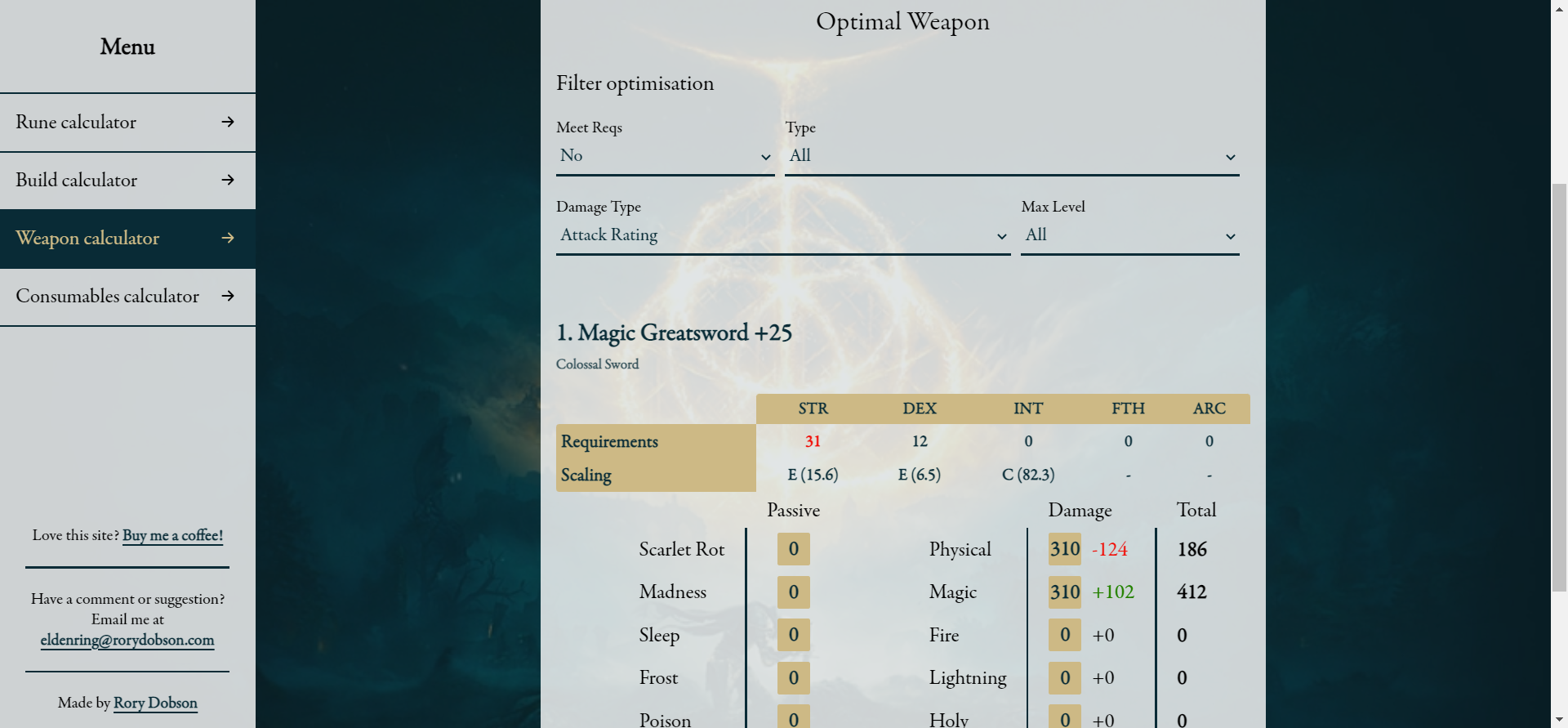 Rory Dobson • Fullstack Developer